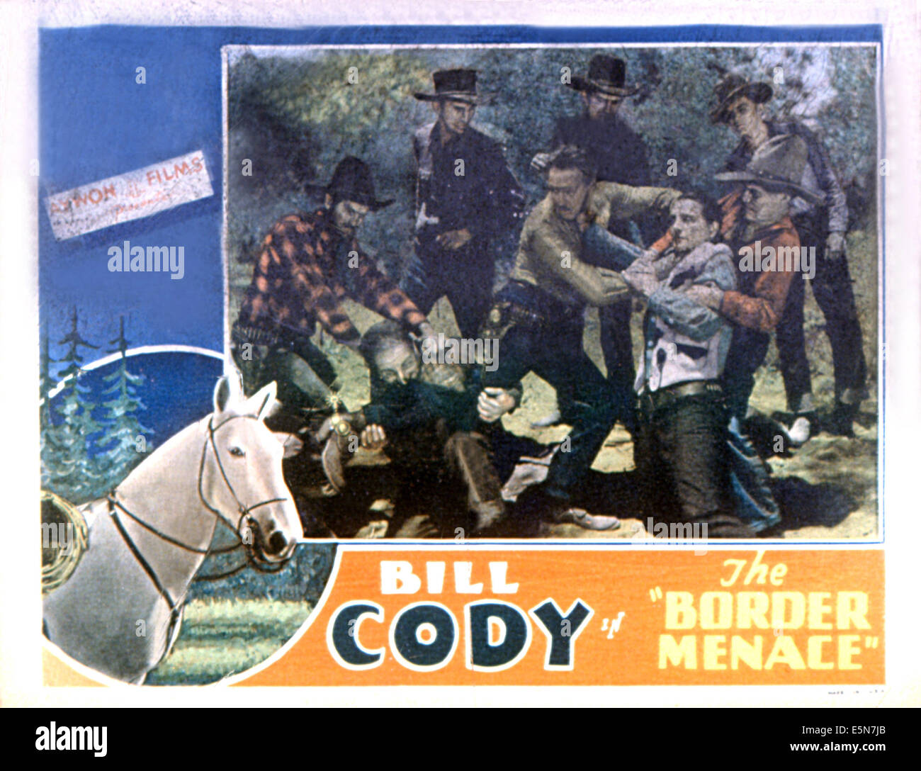 BORDER MENACE, Bill Cody, 1934 Stock Photo - Alamy