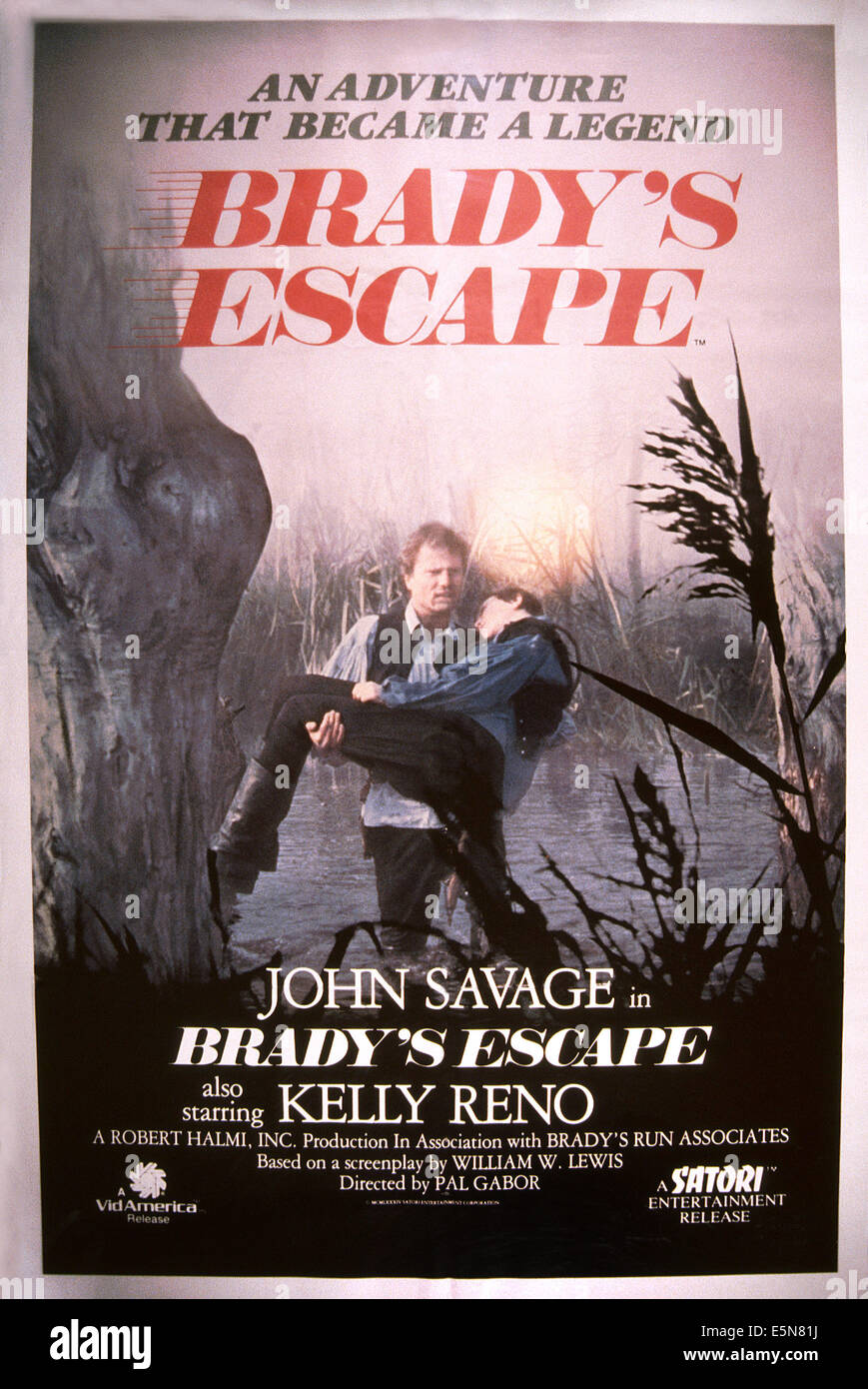 BRADY'S ESCAPE, (aka HOSSZU VAGTA), Kelly Reno (front), John Savage ...