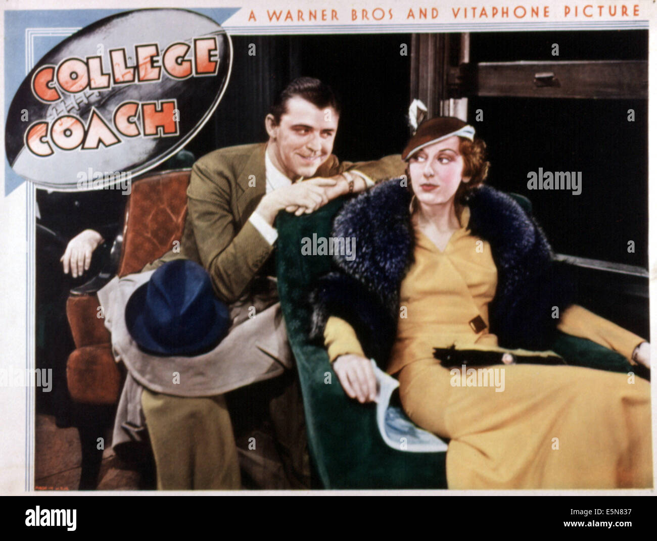 COLLEGE COACH, Lyle Talbot, Ann Dvorak, 1933 Stock Photo - Alamy