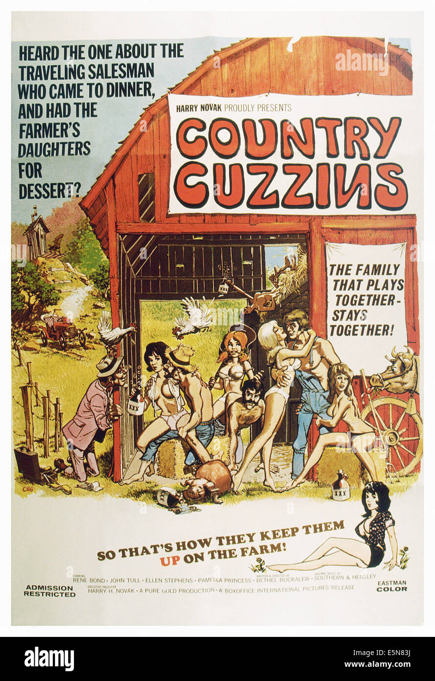 COUNTRY CUZZINS, U.S. poster, 1970 Stock Photo - Alamy