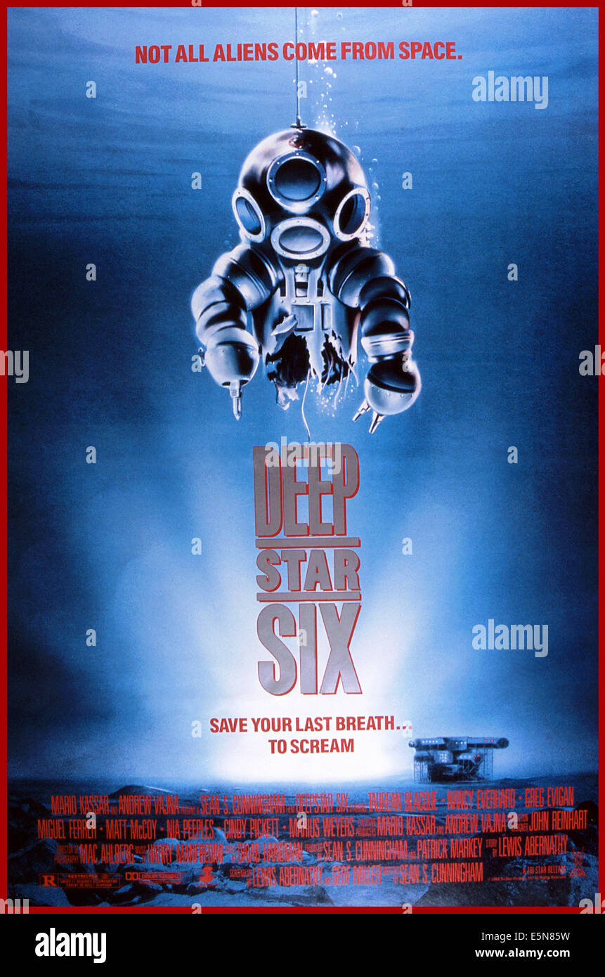 Deepstar six 1989 poster hi-res stock photography and images - Alamy