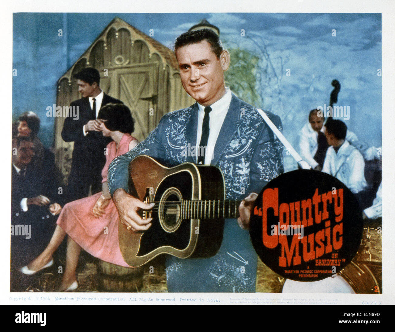 COUNTRY MUSIC ON BROADWAY, George Jones, 1964 Stock Photo - Alamy