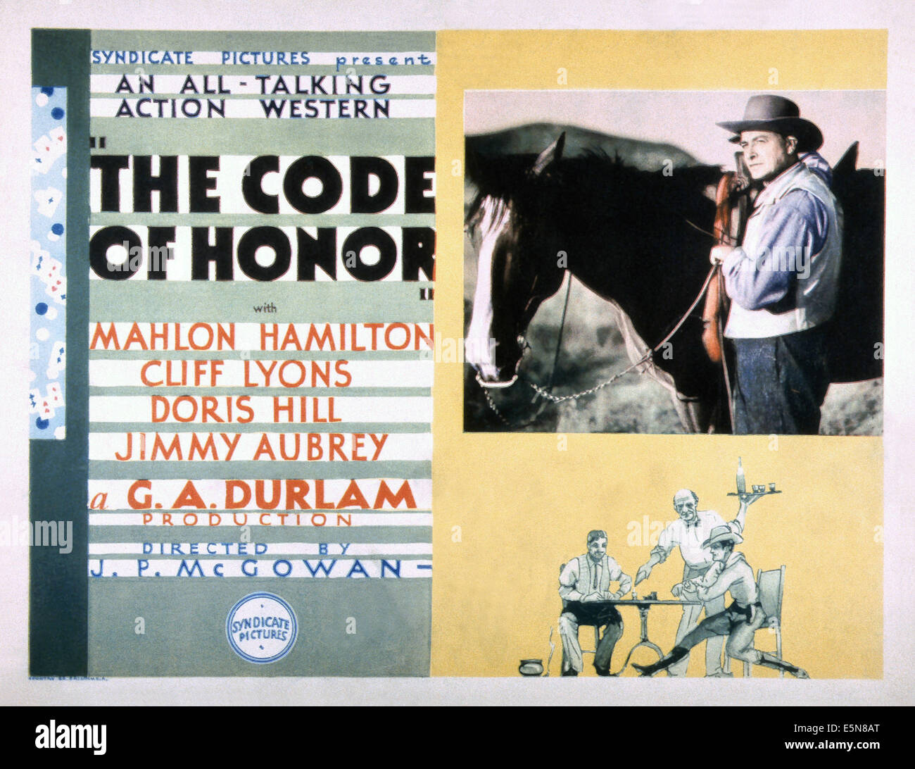 THE CODE OF HONOR, 1930 Stock Photo - Alamy