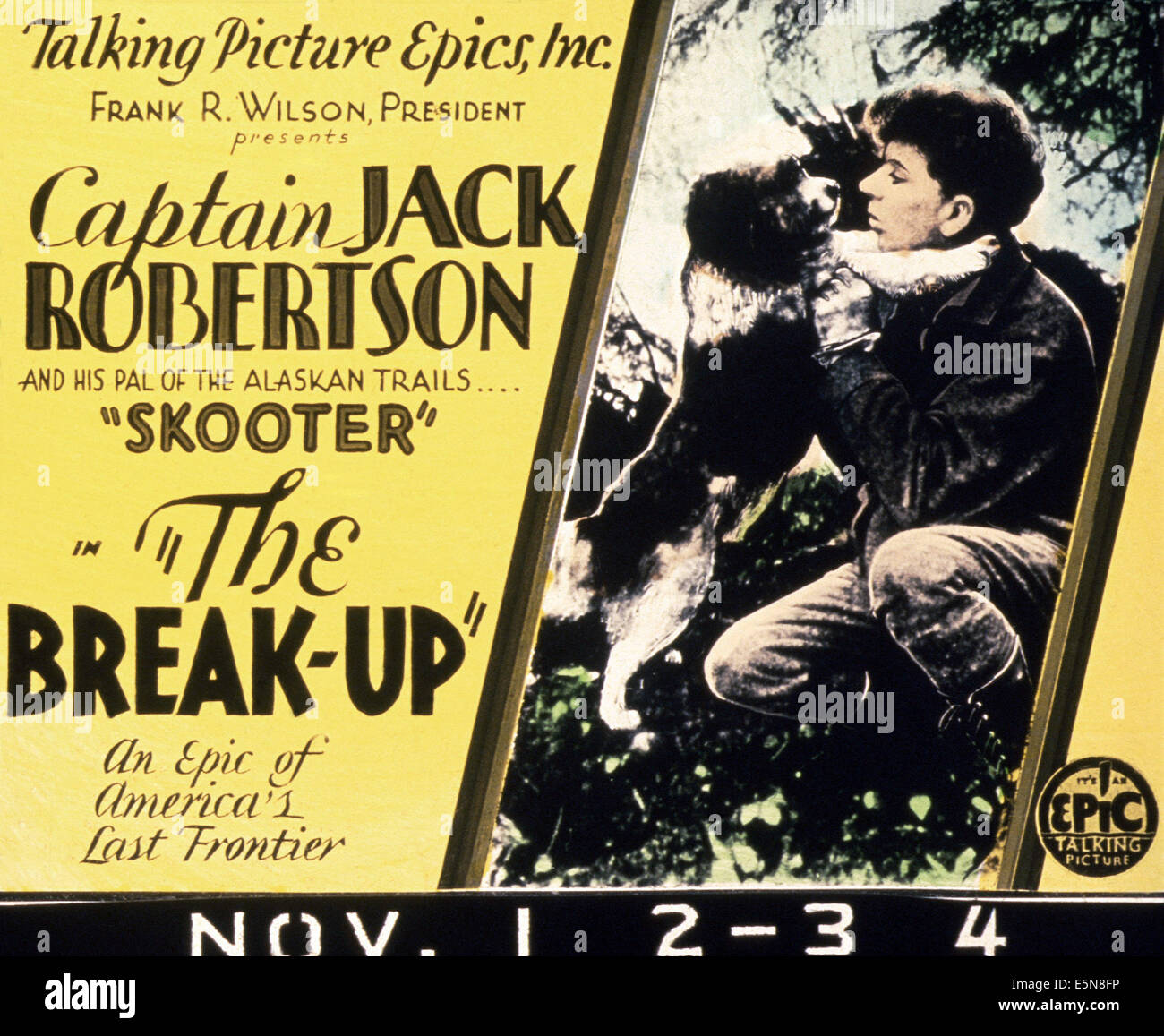 THE BREAK-UP, 1930 Stock Photo - Alamy