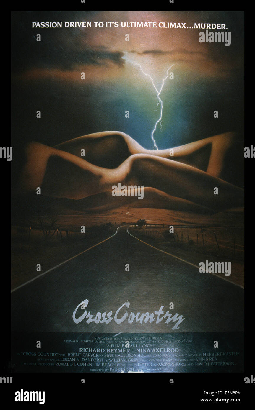 CROSS COUNTRY, poster, 1983. ©New World Pictures/courtesy Everett ...