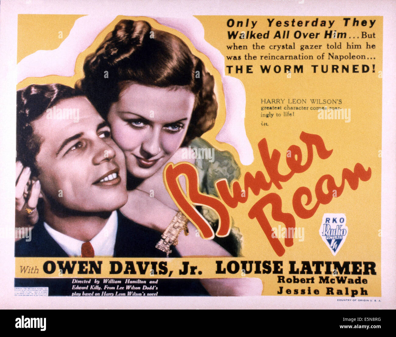 Bunker bean from left owen hi-res stock photography and images - Alamy