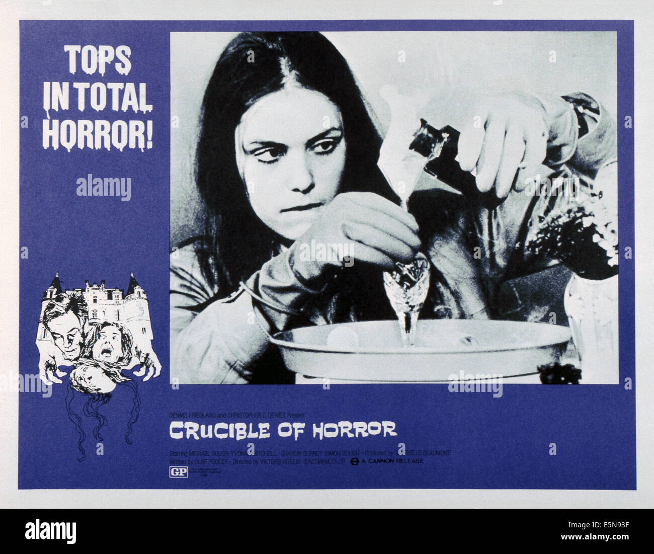 CRUCIBLE OF HORROR, (aka THE CORPSE), Sharon Gurney, 1971 Stock Photo ...