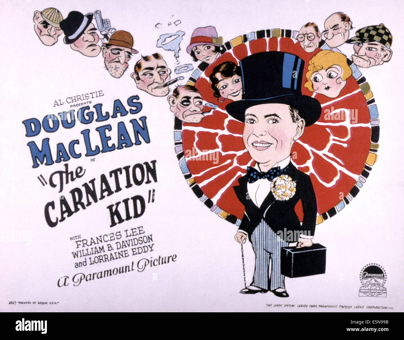 THE CARNATION KID, Douglas MacLean (front), 1929 Stock Photo - Alamy