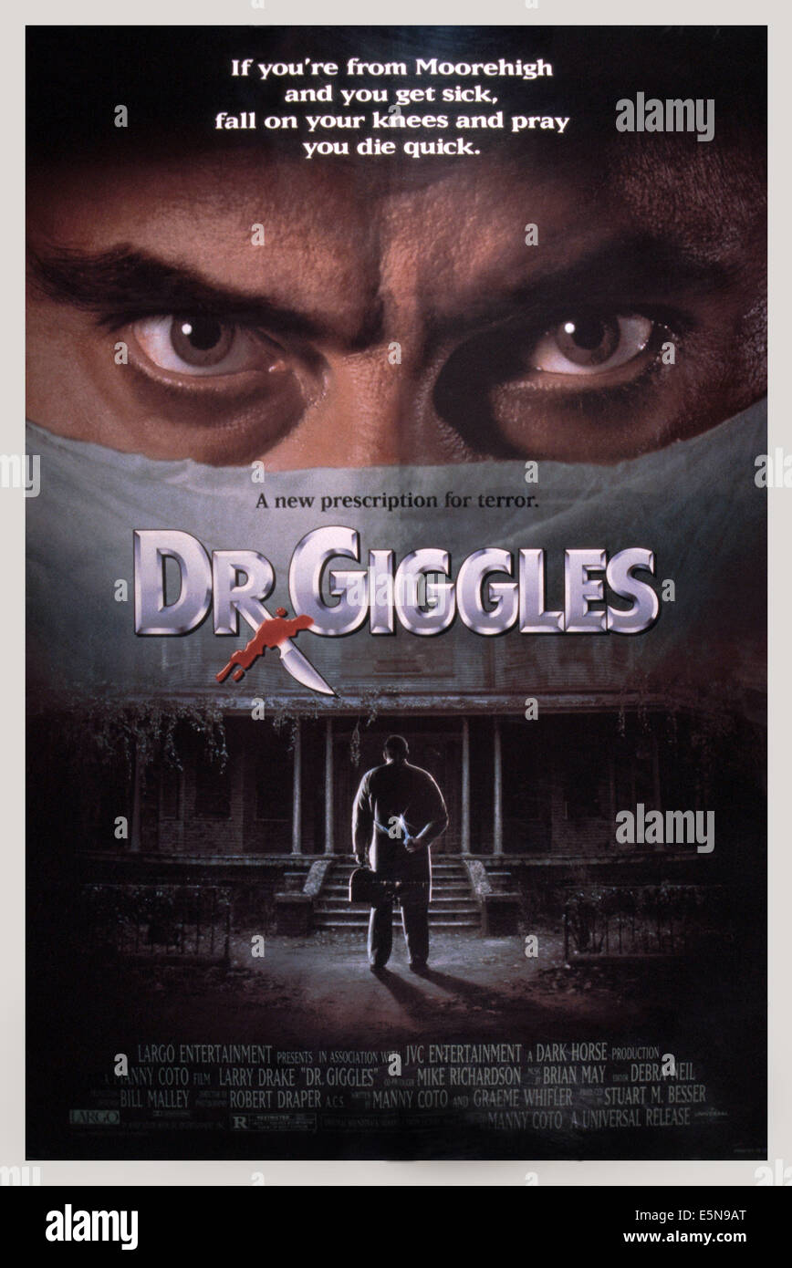 DR. GIGGLES, U.S. poster, 1992. ©Universal Pictures/courtesy Everett ...