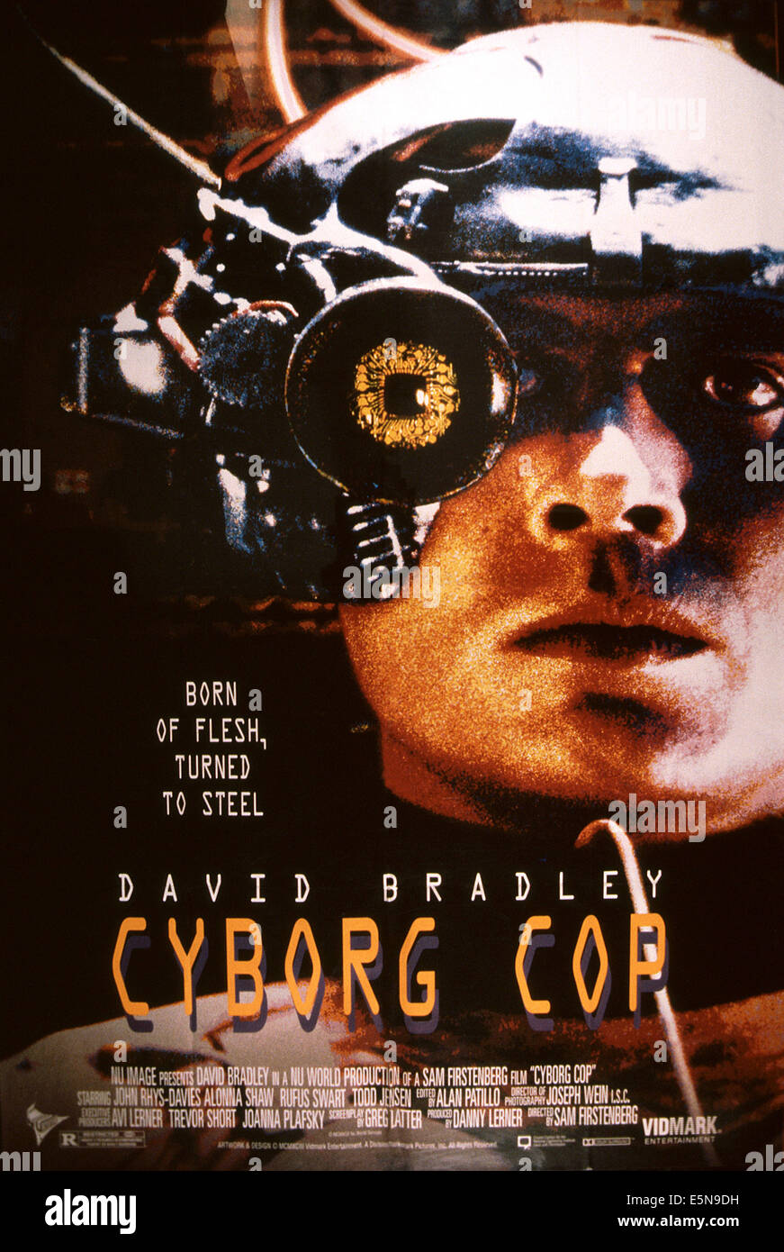 CYBORG COP, David Bradley, 1993, © Nu Image/courtesy Everett Collection ...