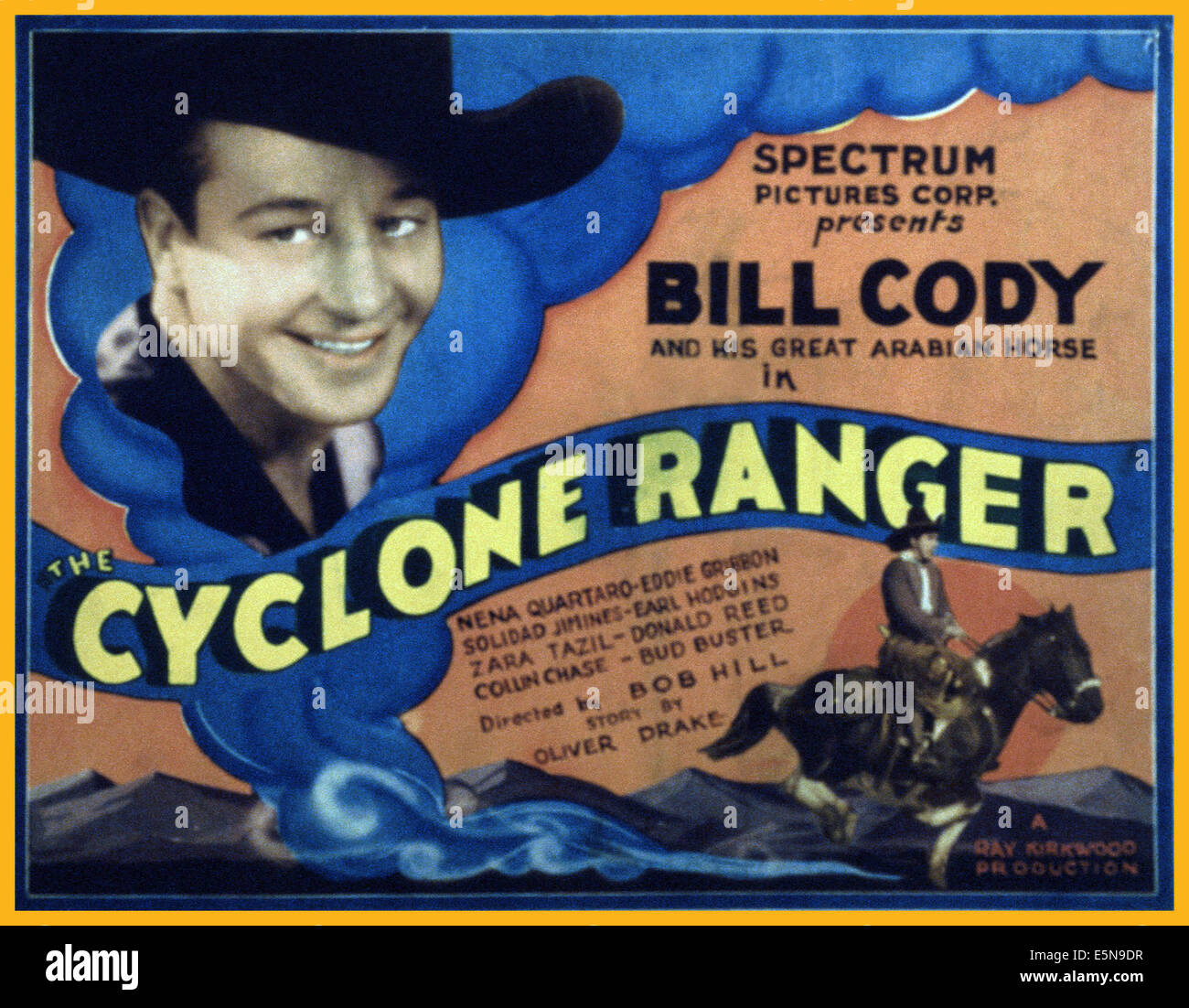 THE CYCLONE RANGER, Bill Cody, 1935 Stock Photo - Alamy