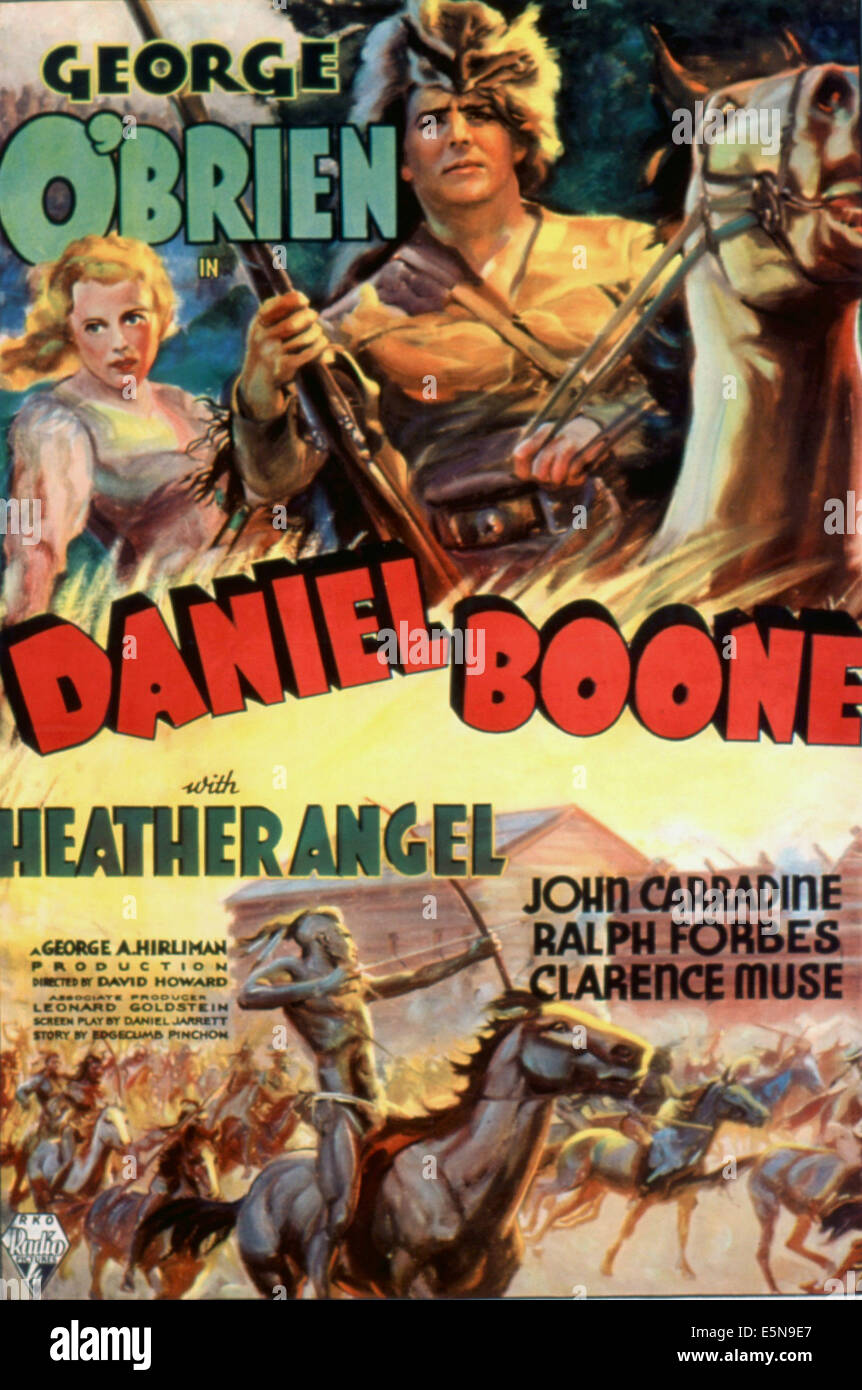 Daniel boone hi-res stock photography and images - Alamy