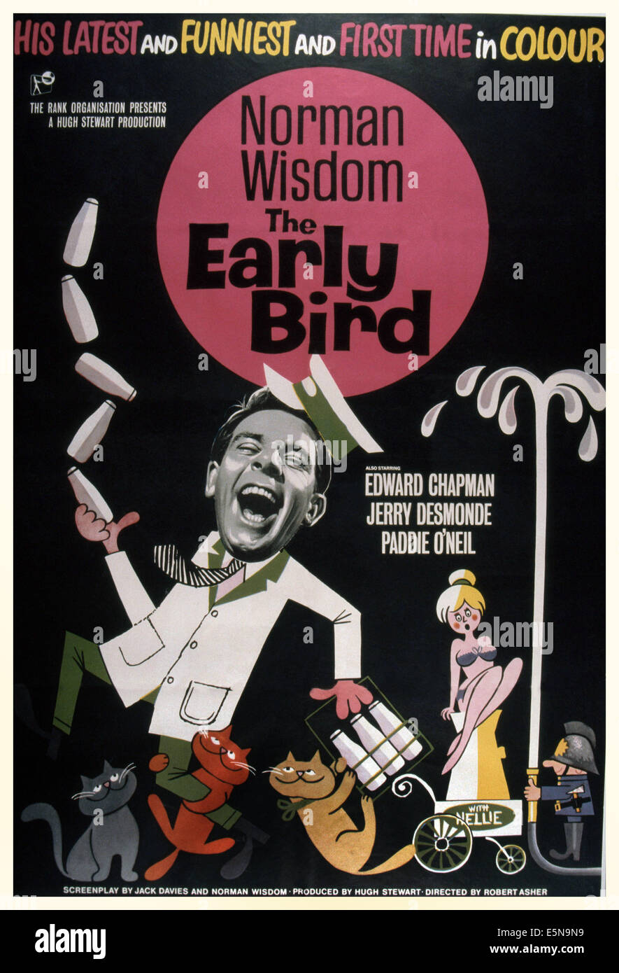 THE EARLY BIRD, (aka NORMAN WISDOM: THE EARLY BIRD), poster, Norman ...