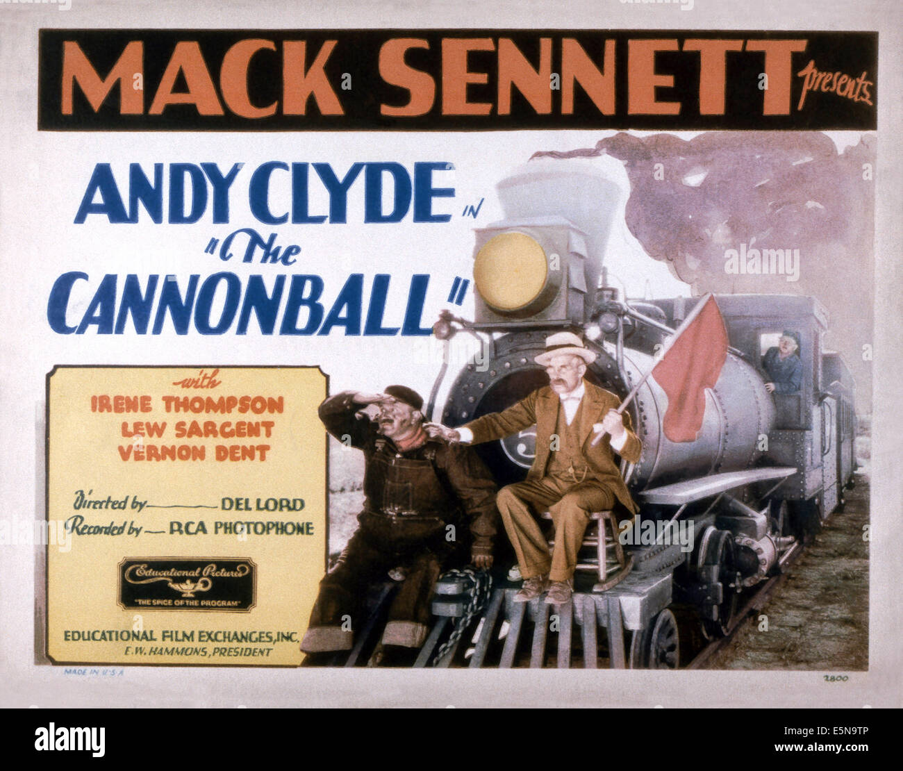THE CANNONBALL, Andy Clyde (right), 1931 Stock Photo - Alamy