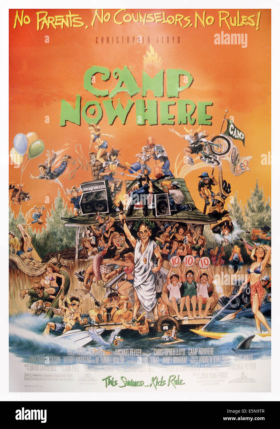 Camp Nowhere Poster