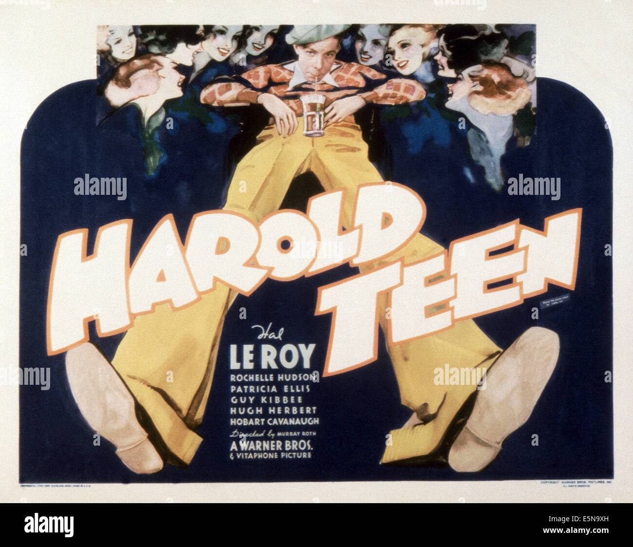 HAROLD TEEN, Hal Le Roy (center), 1934 Stock Photo - Alamy