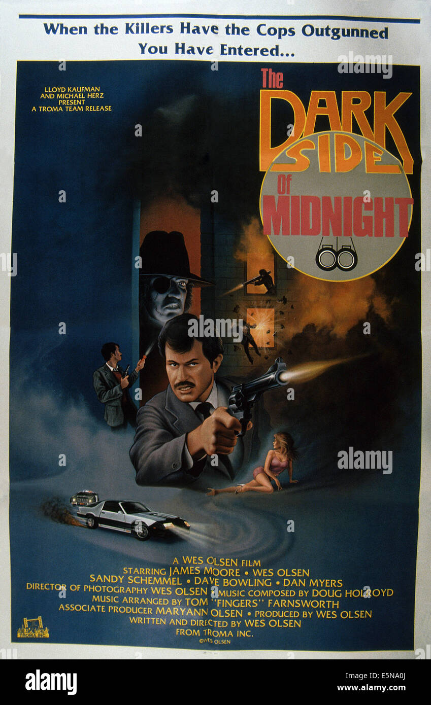 THE DARK SIDE OF MIDNIGHT, U.S. poster, 1984. ©Troma Entertainment ...