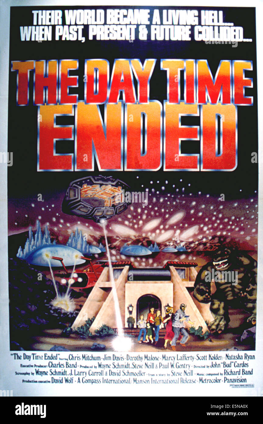 THE DAY TIME ENDED, 1980 Stock Photo - Alamy