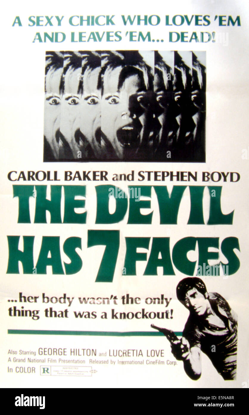 THE DEVIL HAS SEVEN FACES (aka THE DEVIL WITH SEVEN FACES), Carroll ... THE DEVIL HAS SEVEN FACES (aka THE DEVIL WITH SEVEN FACES), Carroll ...