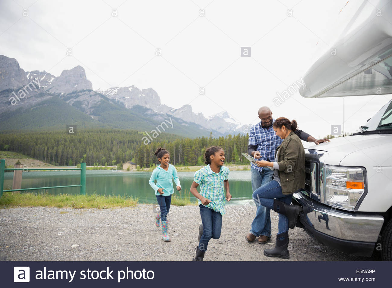 Rv family hi-res stock photography and images - Alamy