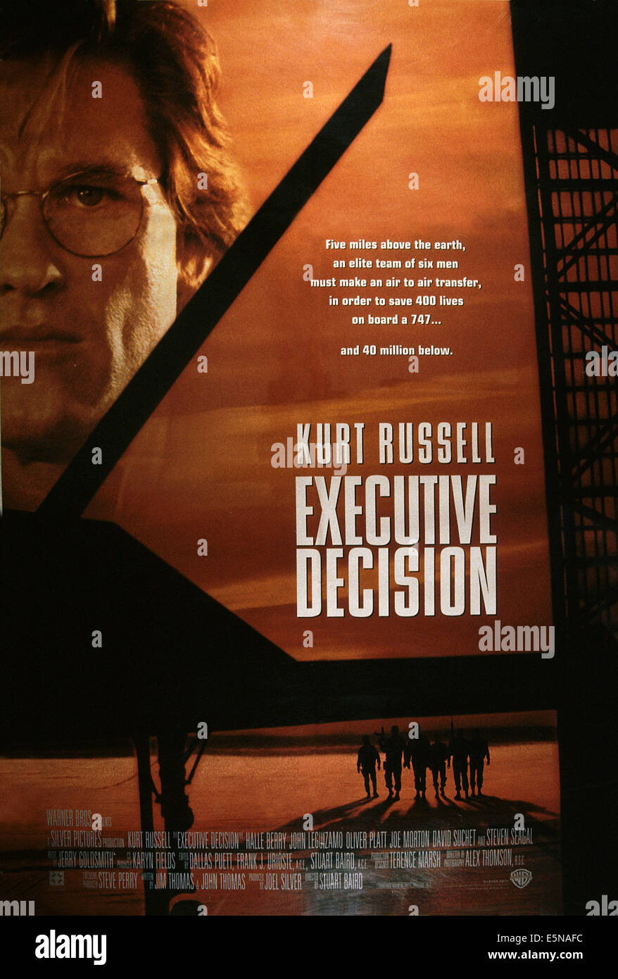 EXECUTIVE DECISION, U.S. poster, Kurt Russell, 1996. ©Warner Brothers ...