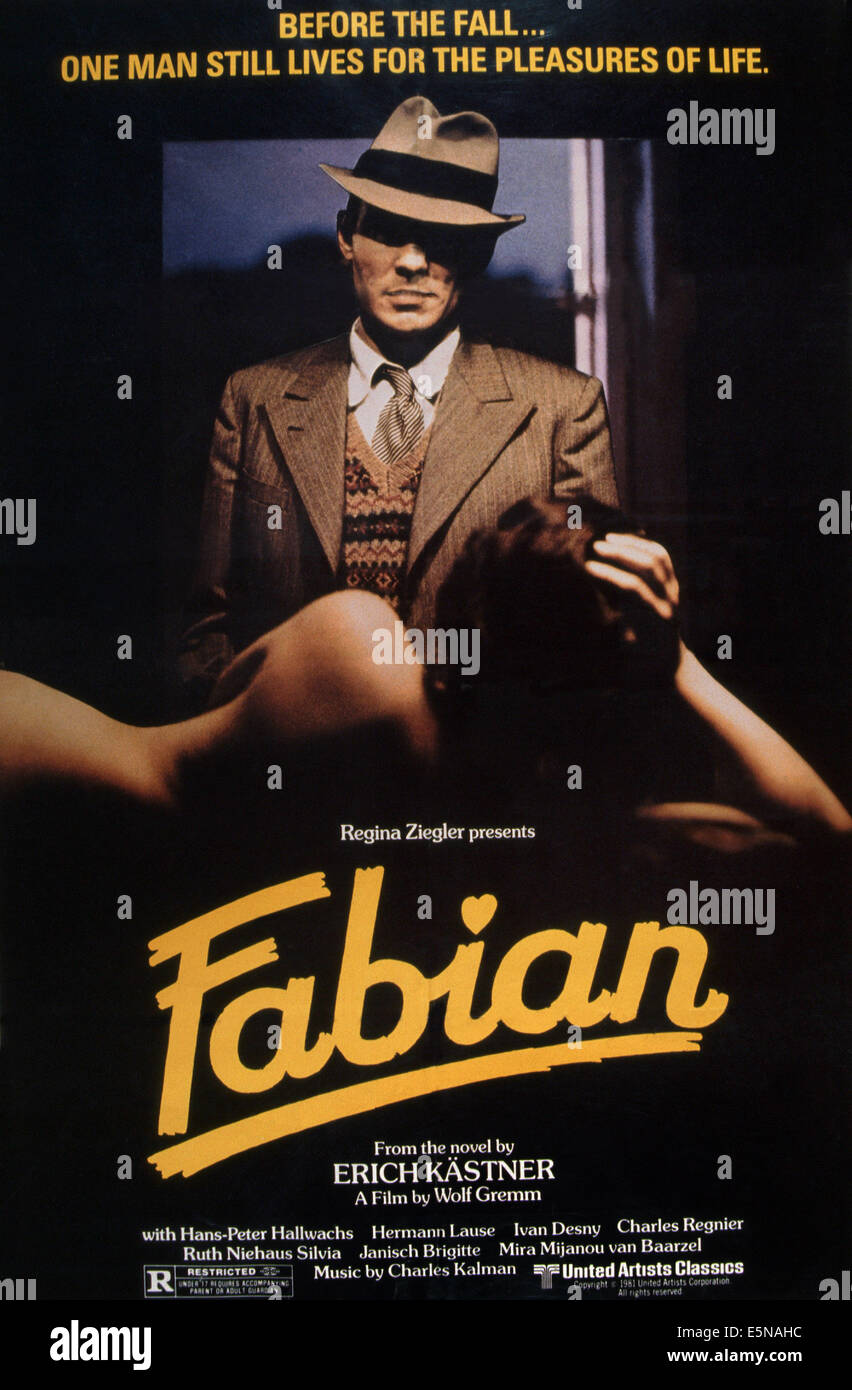 FABIAN, Hans Peter Hallwachs, 1980, © United Artists Classics/courtesy ...