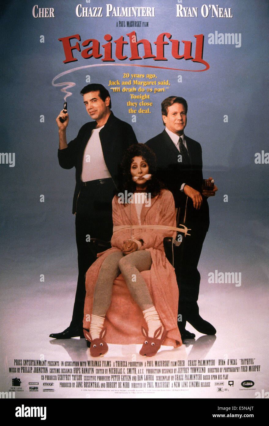 Ryan oneal cher faithful 1996 hi-res stock photography and images - Alamy