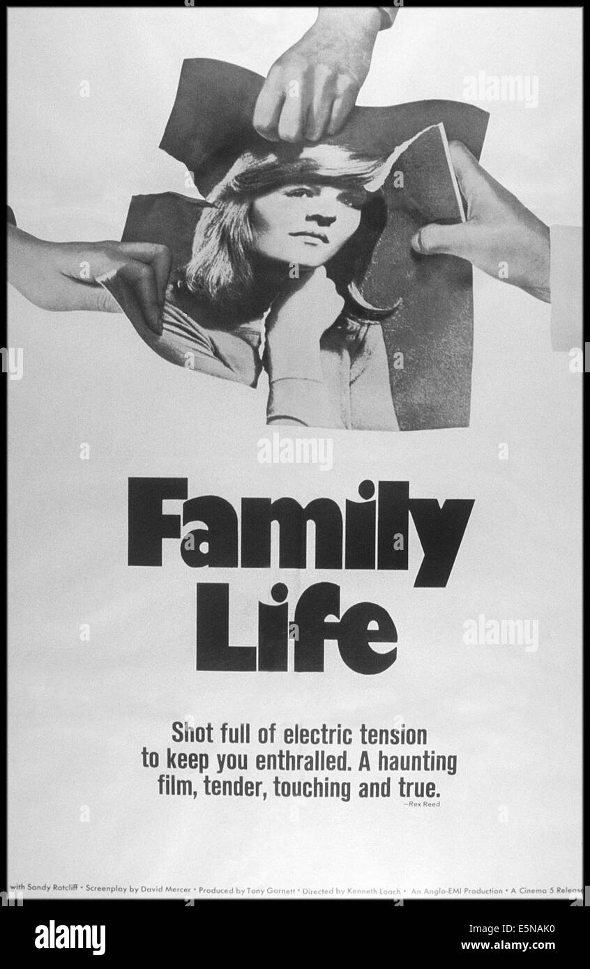 FAMILY LIFE, Sandy Ratcliff, 1971 Stock Photo - Alamy