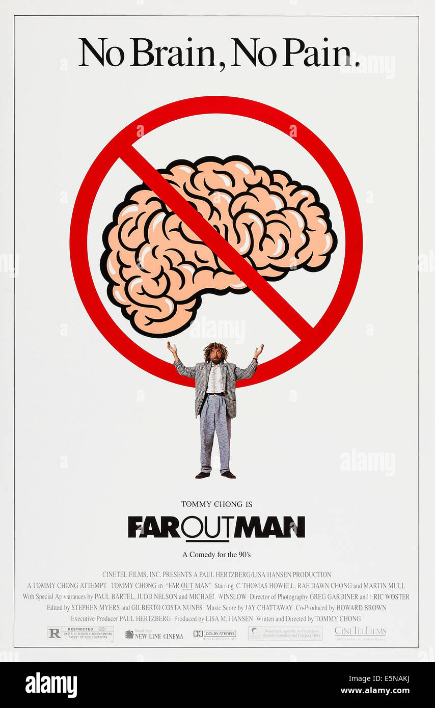 FAR OUT MAN, Tommy Chong, 1990, © New Line/courtesy Everett Collection ...