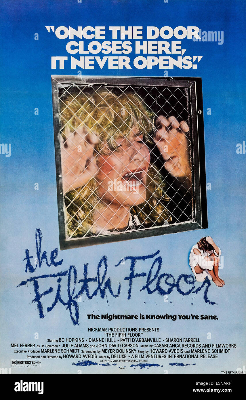 THE FIFTH FLOOR, U.S. poster, Dianne Hull, 1978. ©Film Ventures ...