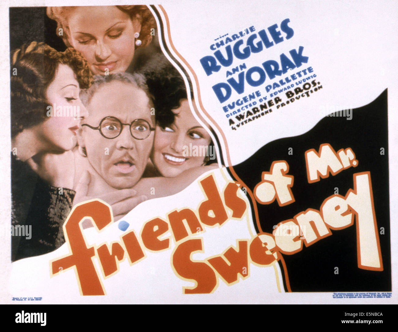 FRIENDS OF MR. SWEENEY, front from left: Ann Dvorak, Charles Ruggles ...