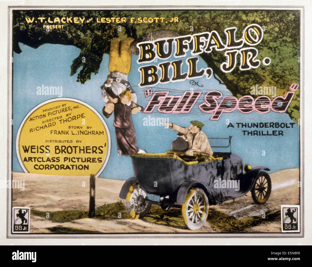 FULL SPEED, hanging from tree: Buffalo Bill Jr. (aka Jay Wilsey ...