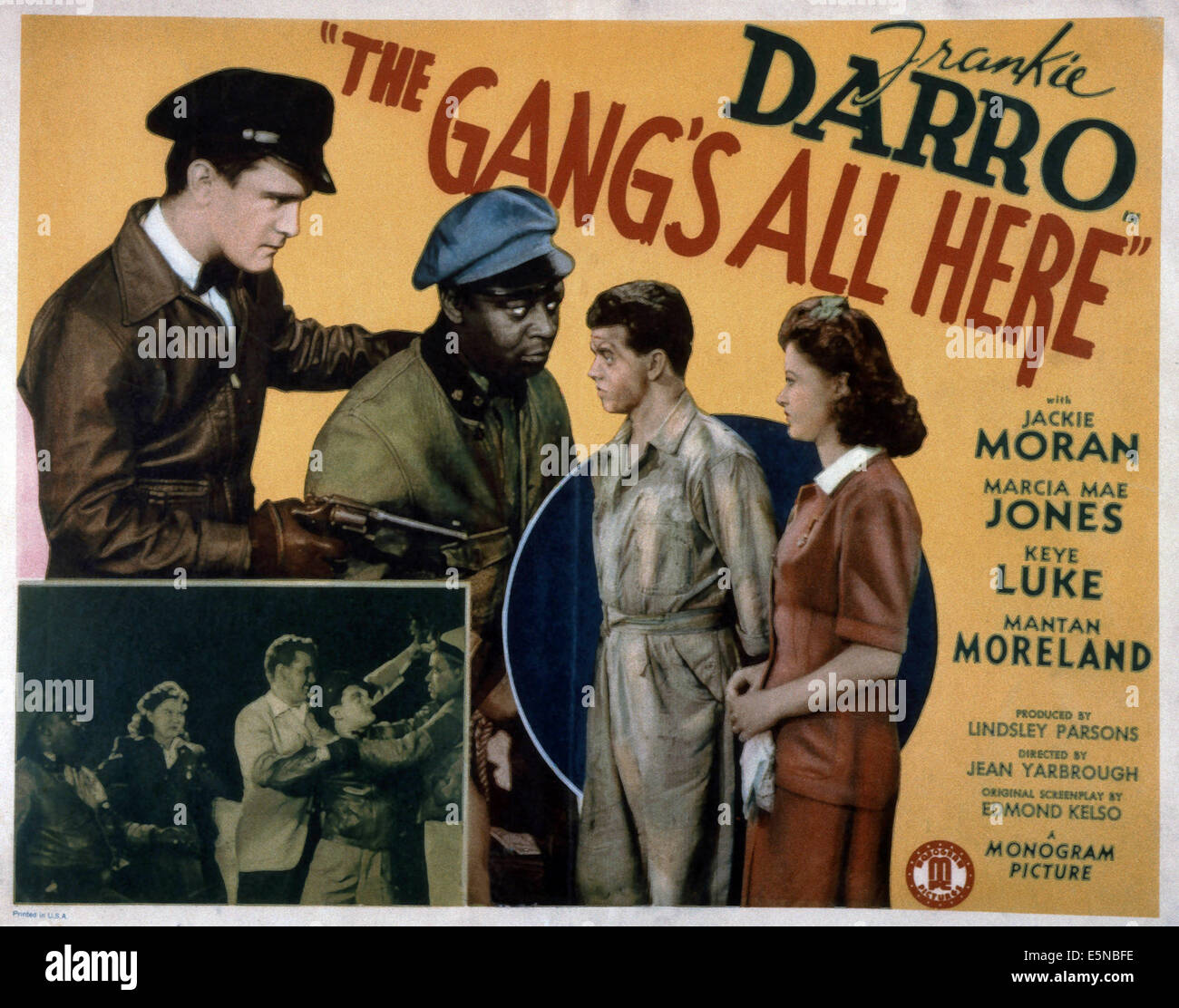 THE GANG'S ALL HERE, top from left: Frankie Darro, Mantan Moreland ...