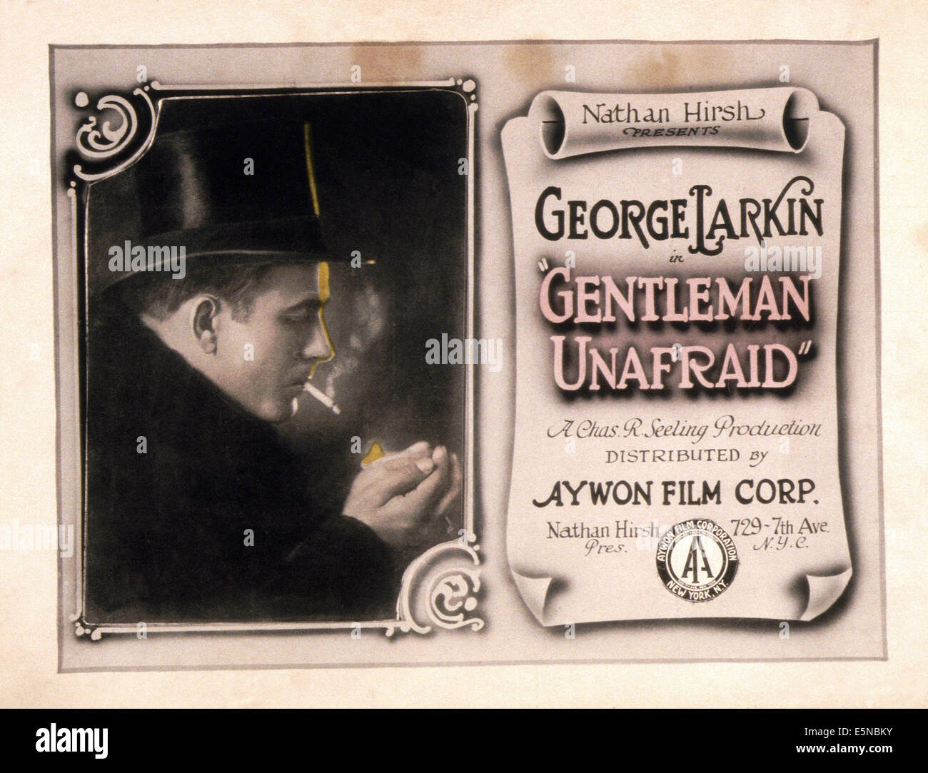 GENTLEMAN UNAFRAID, George Larkin, 1923 Stock Photo - Alamy
