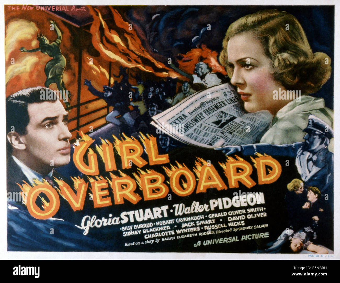 Girl overboard 1937 hi-res stock photography and images - Alamy
