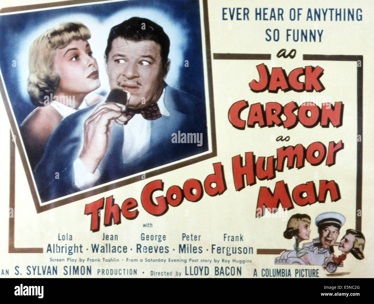 THE GOOD HUMOR MAN, Lola Albright, Jack Carson, 1950 Stock Photo - Alamy