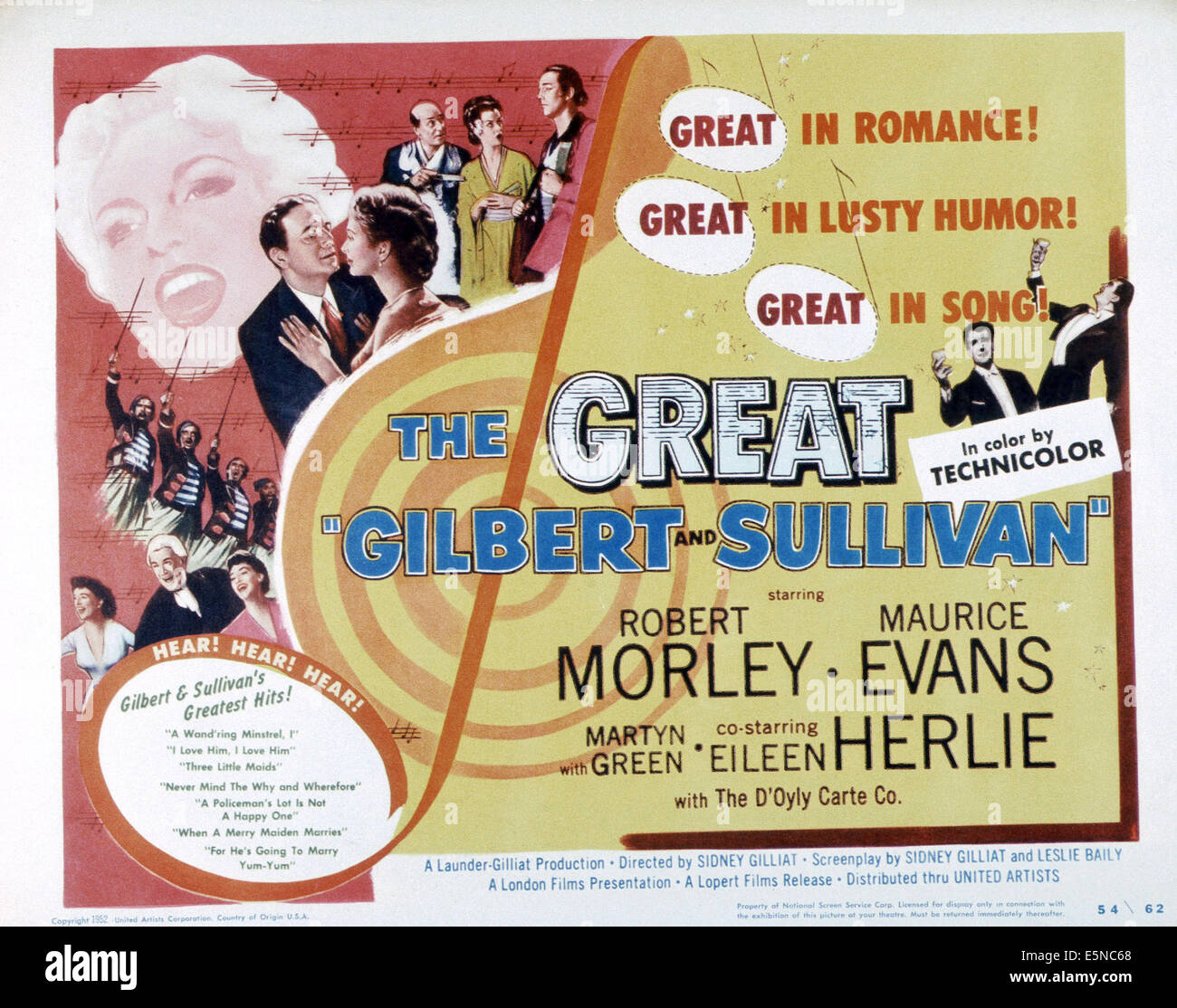 Gilbert sullivan poster hi-res stock photography and images - Alamy
