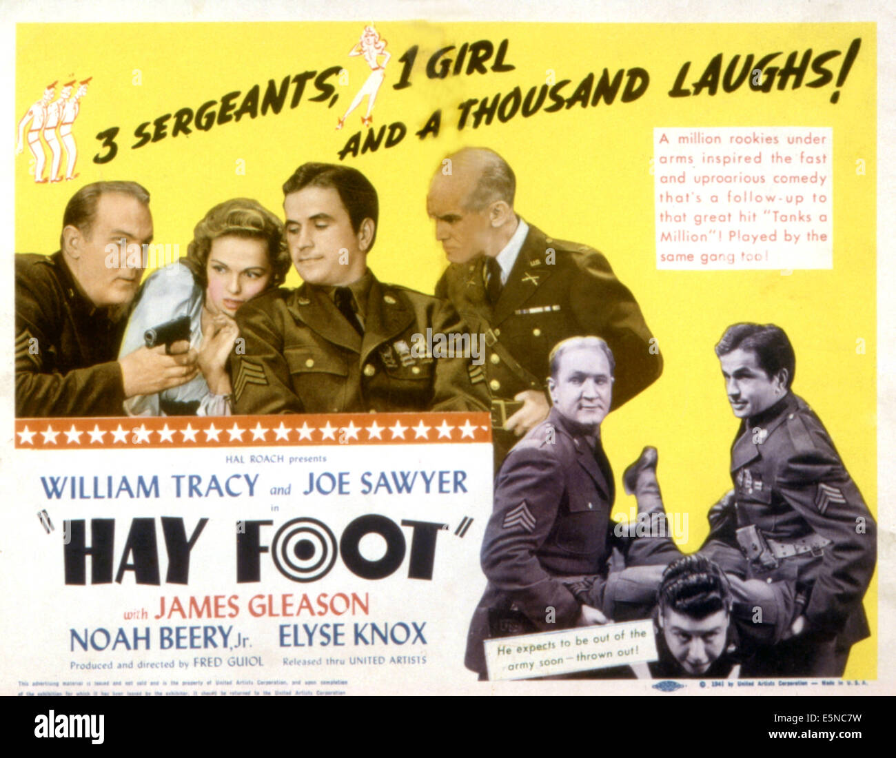 HAYFOOT, Joe Sawyer, Elyse Knox, Noah Beery Jr., James Gleason, William ...