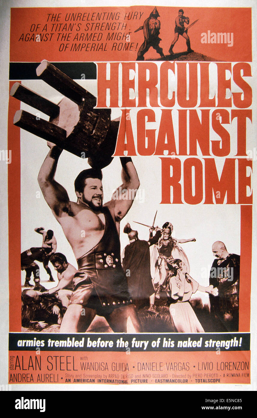 HERCULES AGAINST ROME, (aka ERCOLE CONTRO ROMA), Alan Steel (aka Sergio ...