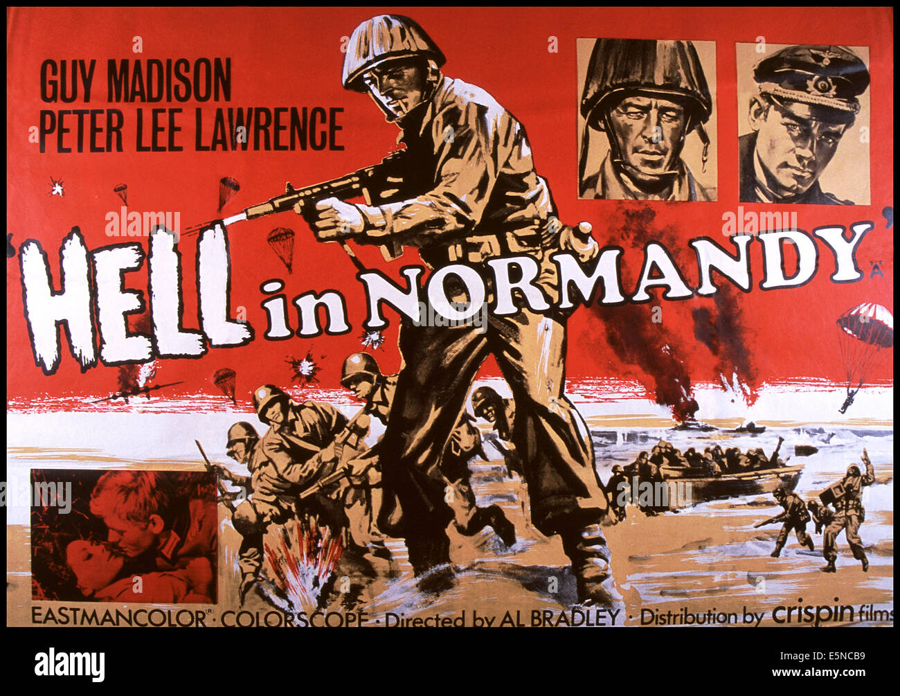HELL IN NORMANDY, (aka TESTA DI SBARCO PER OTTO IMPLACABILI), Guy ...