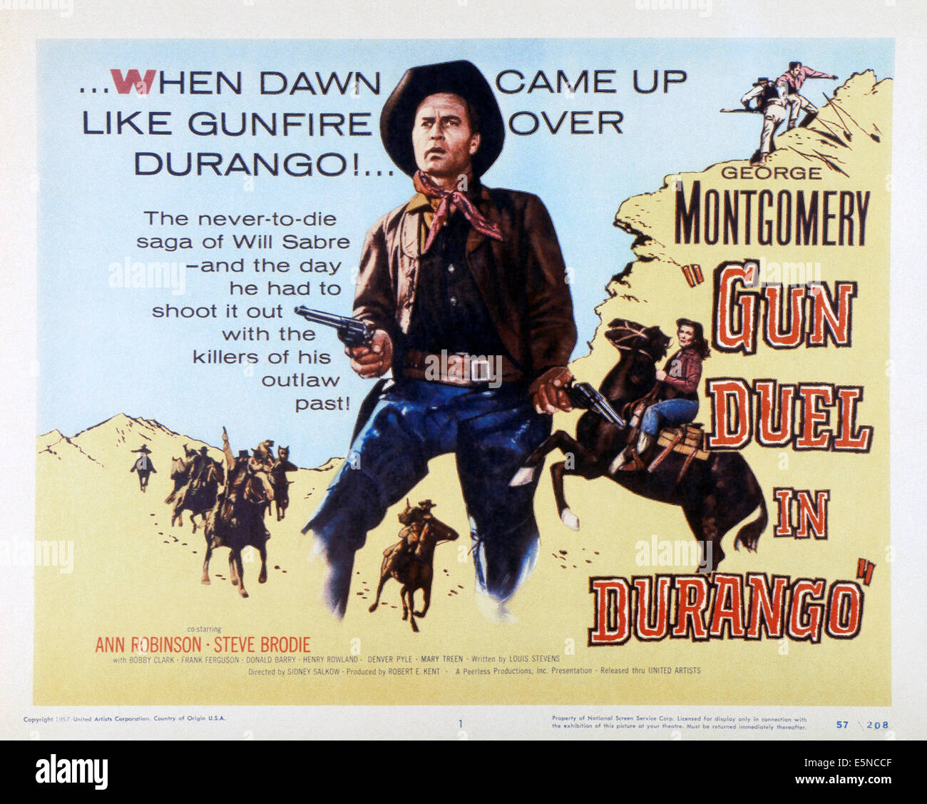 Gun duel in durango george hi-res stock photography and images - Alamy