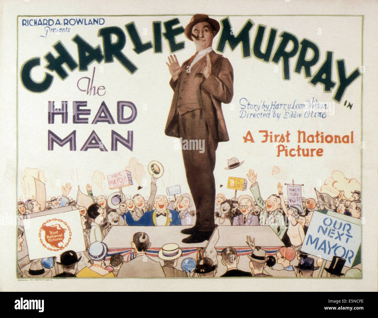 THE HEAD MAN, Charles Murray, 1928 Stock Photo - Alamy