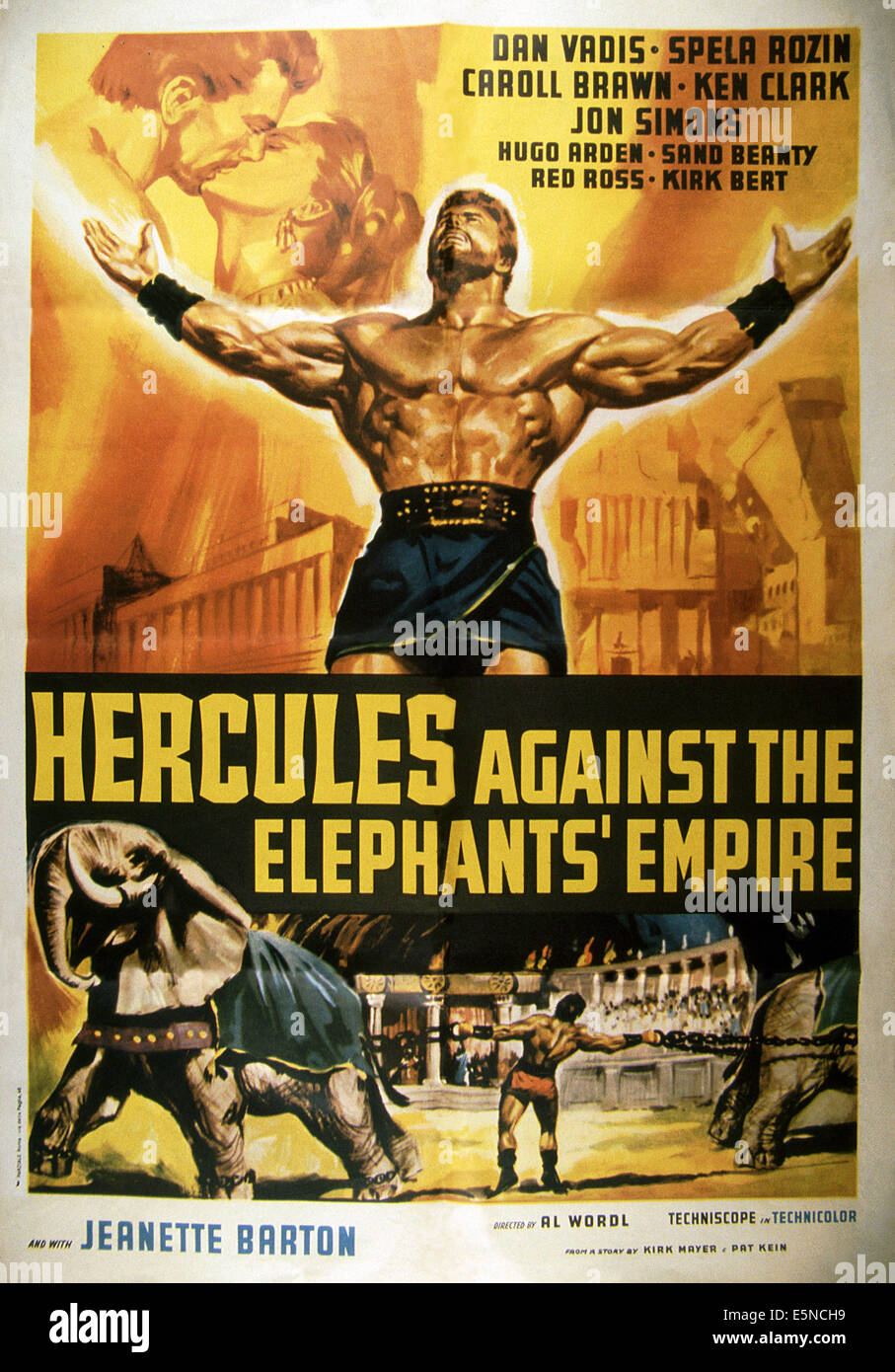 HERCULES AGAINST THE ELEPHANT'S EMPIRE, (aka HERCULES THE INVINCIBLE ...