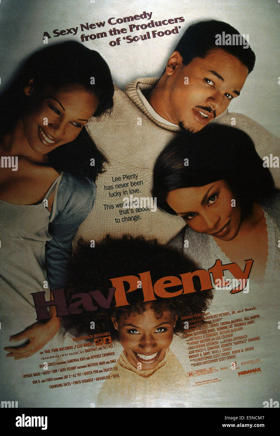 HAV PLENTY, top from left: Robinne Lee, Christopher Scott Cherot ...