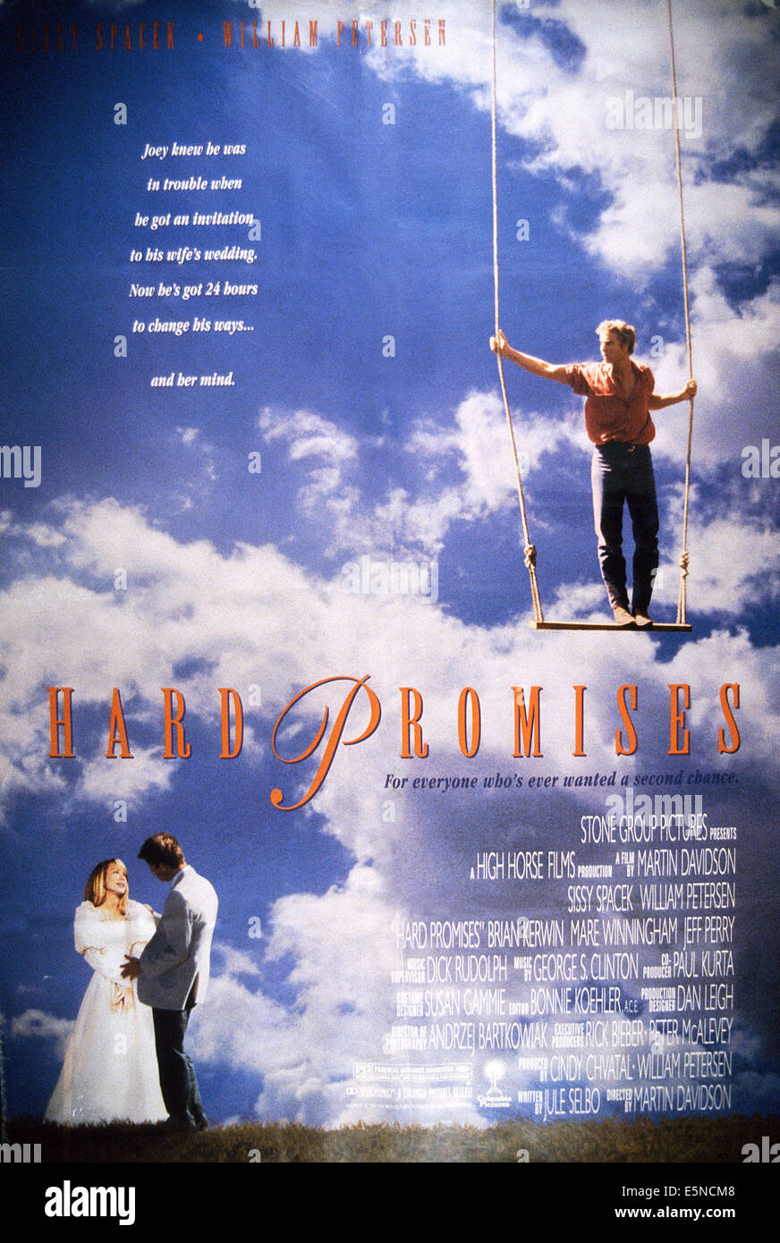 HARD PROMISES, from left: Sissy Spacek, William Petersen, Brian Kerwin ...
