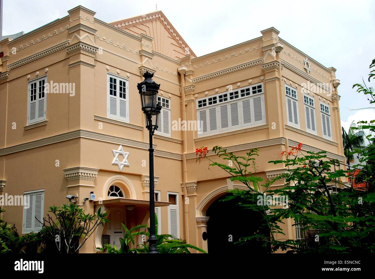 SINGAPORE: The historic Maghain Aboth Synagogue on Waterloo Road Stock ...