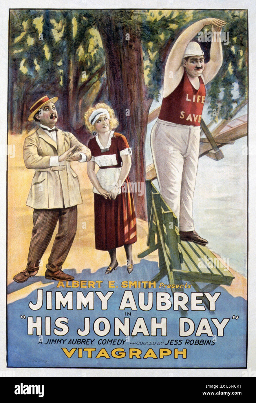 HIS JONAH DAY, U.S. poster, from left: Jimmy Aubrey, Estelle Harrison ...