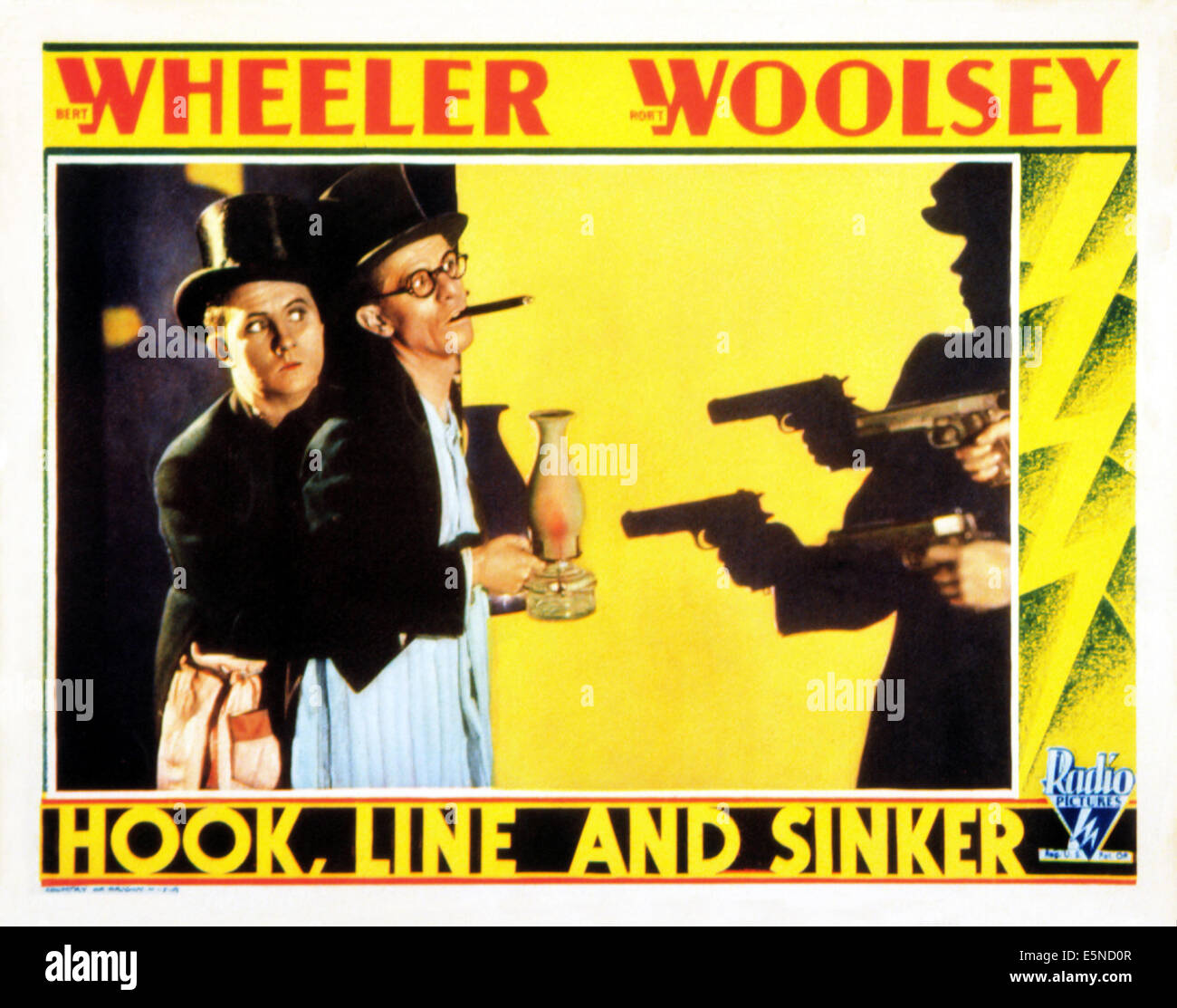 HOOK, LINE AND SINKER, Bert Wheeler, Robert Woolsey [Wheeler and ...