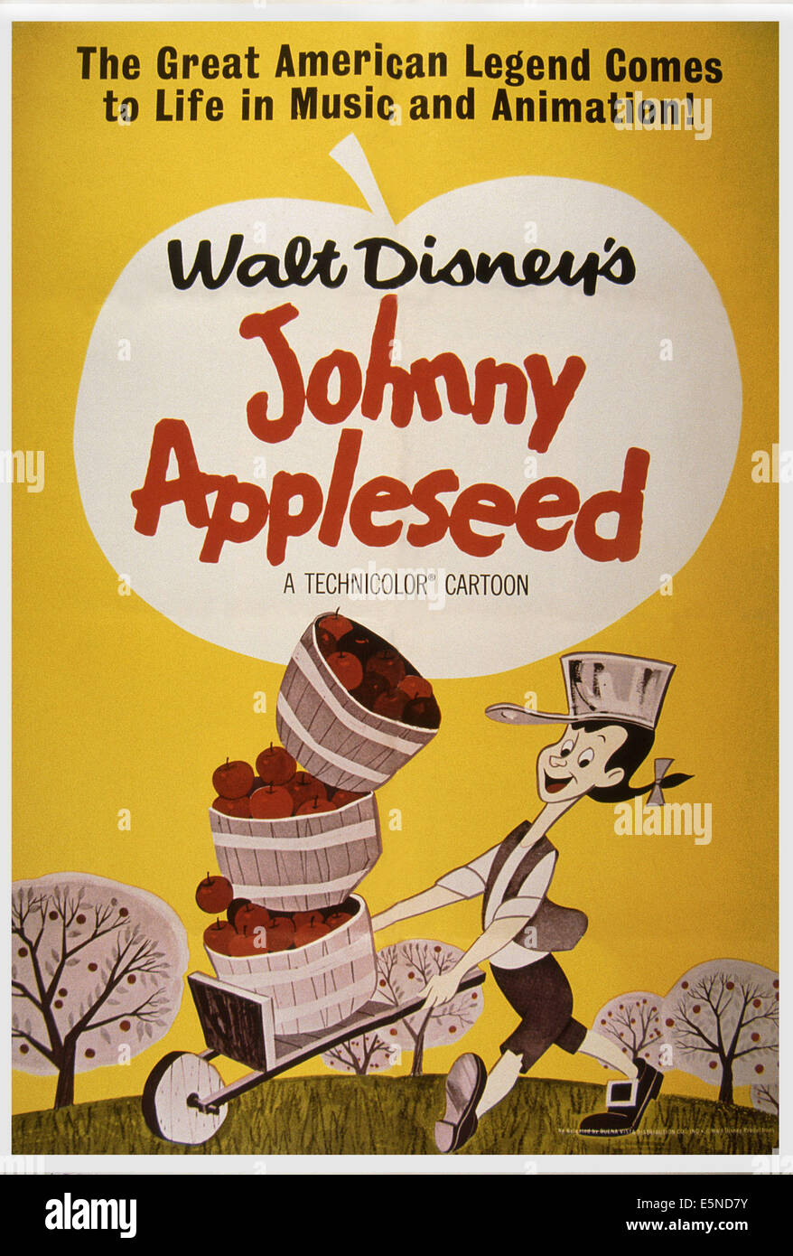 JOHNNY APPLESEED, U.S. poster, 1948 Stock Photo - Alamy