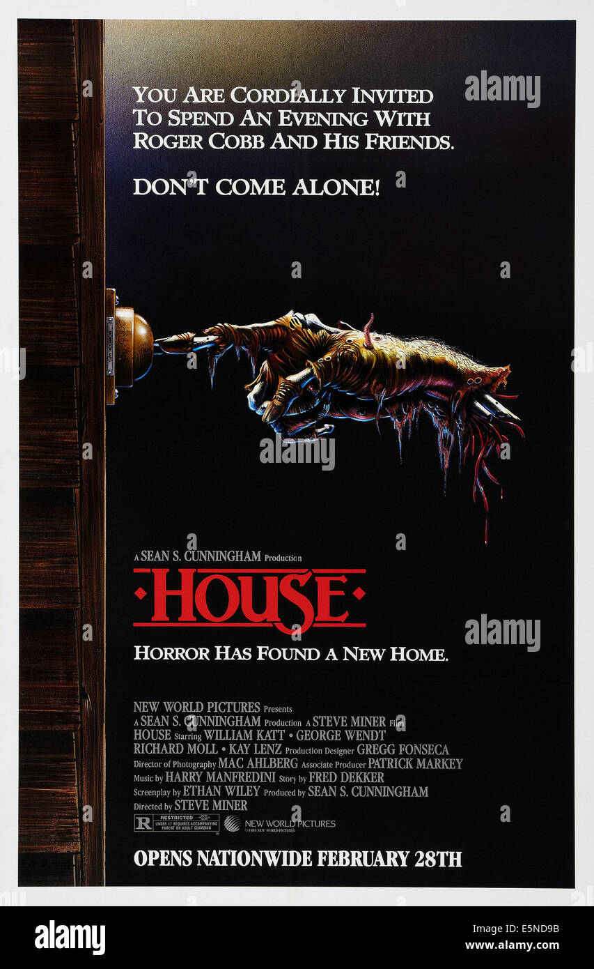 House 1986 poster hi-res stock photography and images - Alamy
